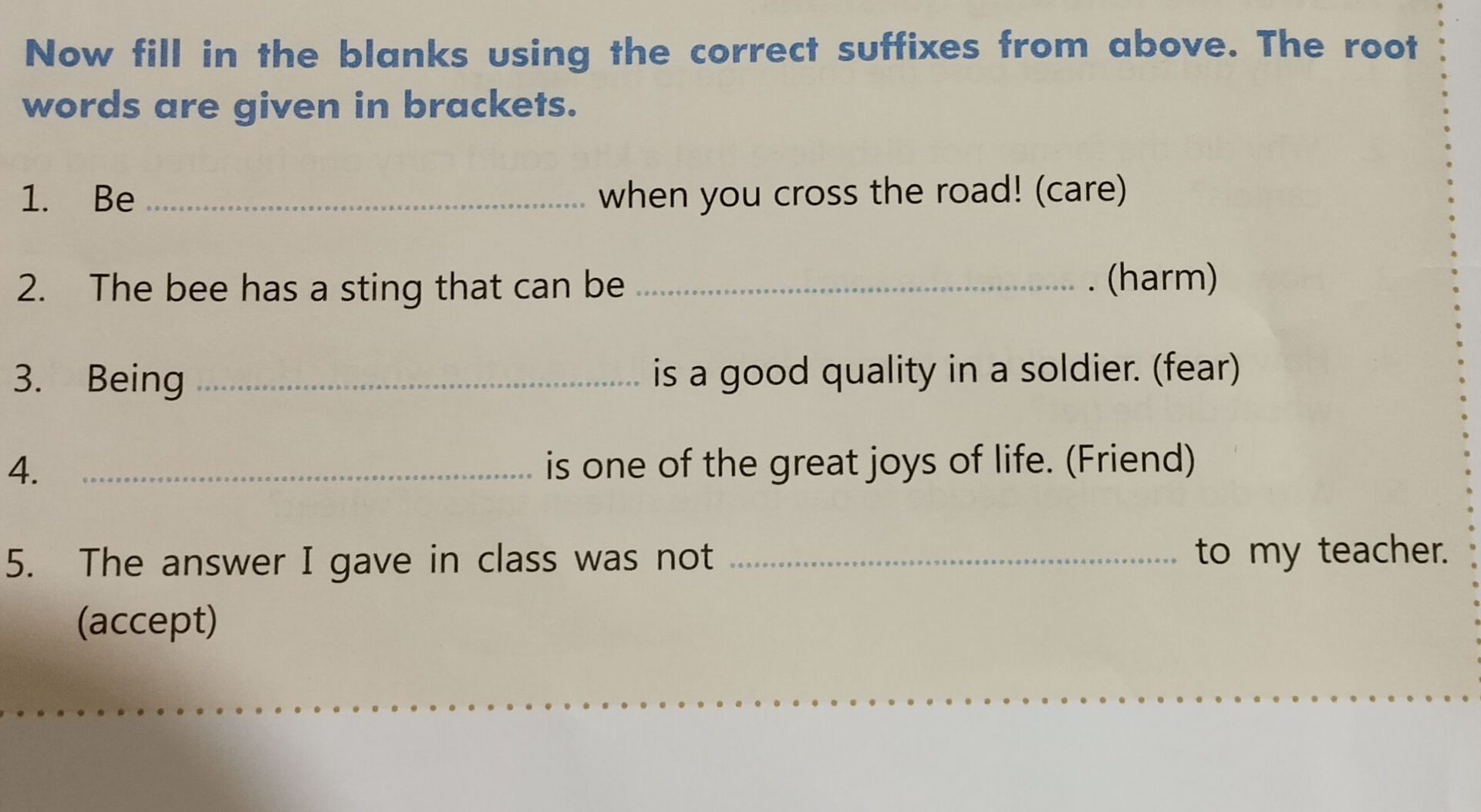 Now fill in the blanks using the correct | StudyX