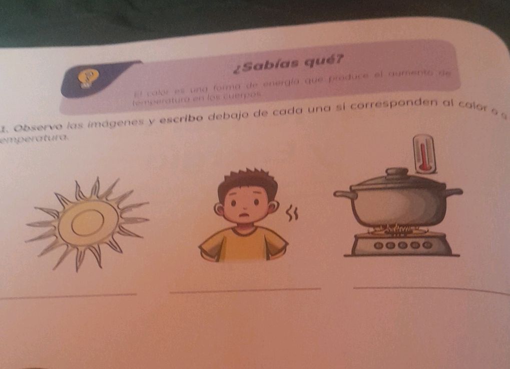 ¿Sabías qué? El calor es una forma de | StudyX