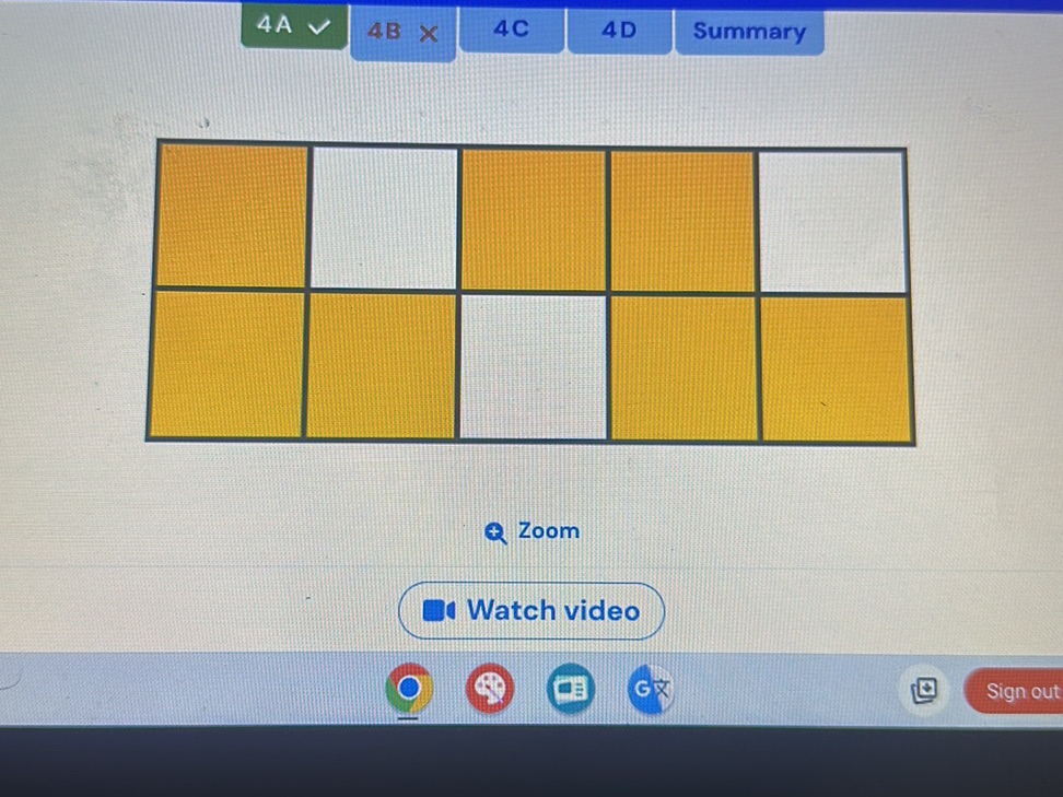 The image shows a grid of 10 squares, some | StudyX
