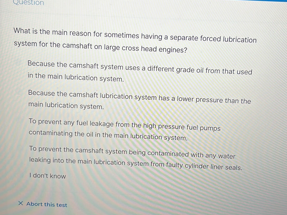 What is the main reason for sometimes having | StudyX