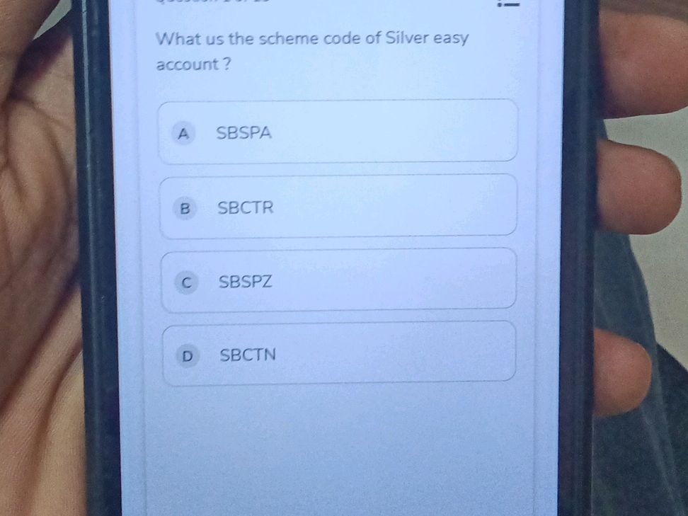 What us the scheme code of Silver easy | StudyX