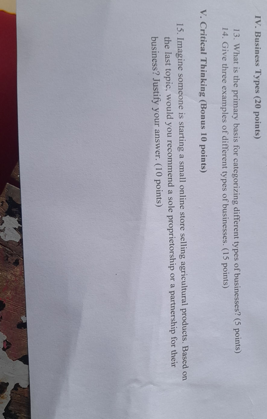 13. What is the primary basis for | StudyX