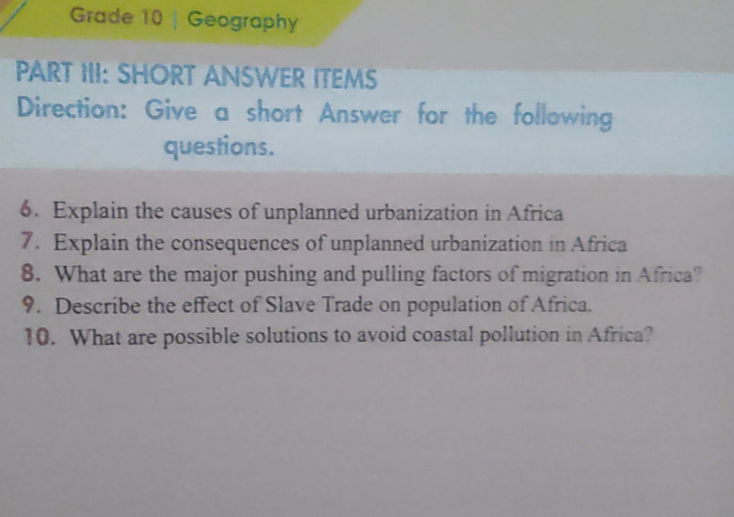 6. Explain the causes of unplanned | StudyX