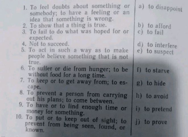 1. To feel doubts about something or | StudyX