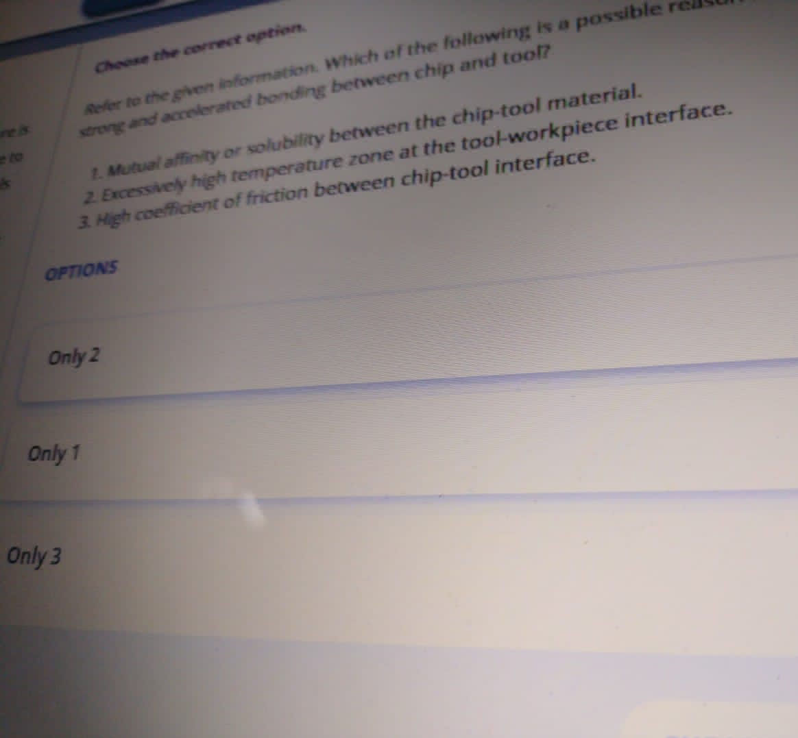 Refer to the given information. Which of the | StudyX