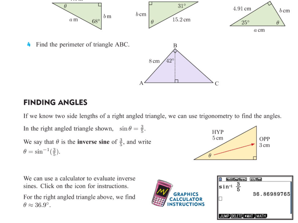 4 Find the perimeter of triangle ABC. If we | StudyX