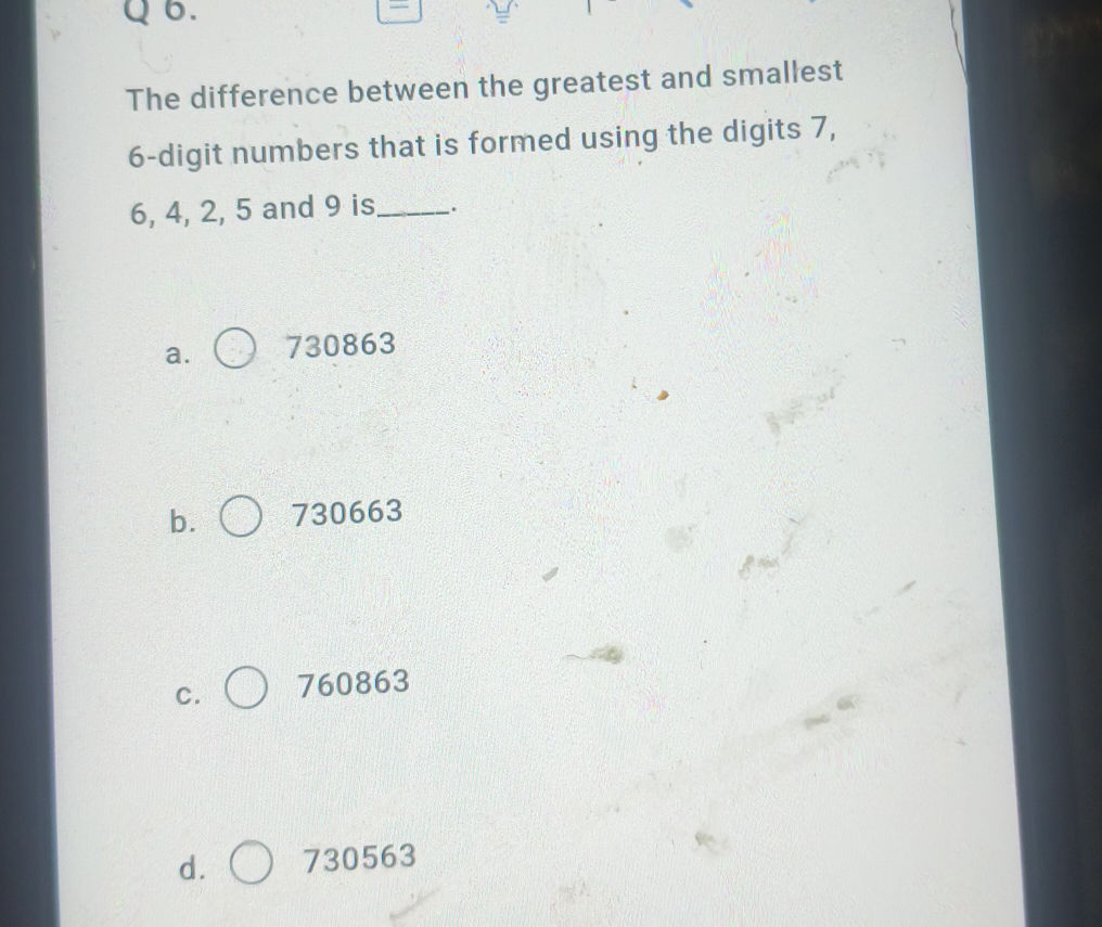 The difference between the greatest and | StudyX