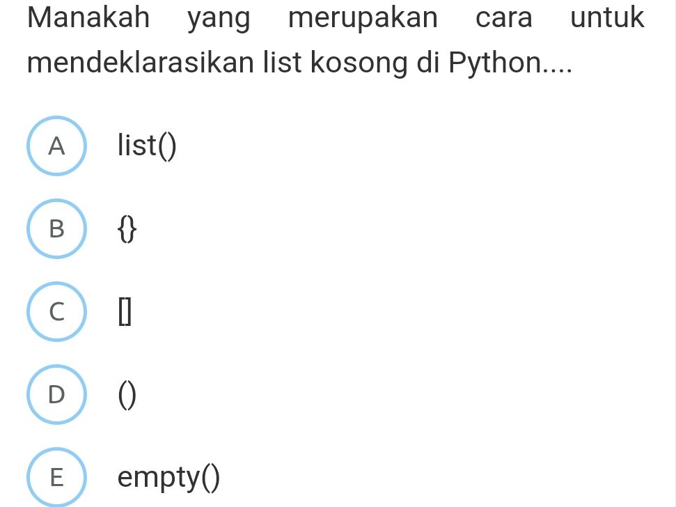 Manakah yang merupakan cara untuk | StudyX