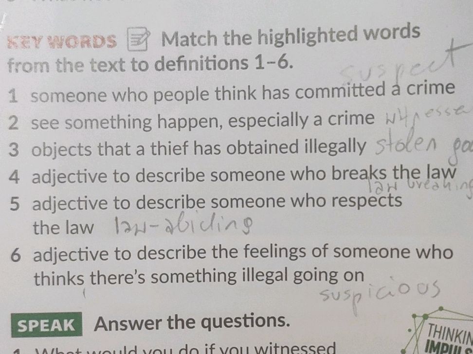 Match the highlighted words from the text to | StudyX