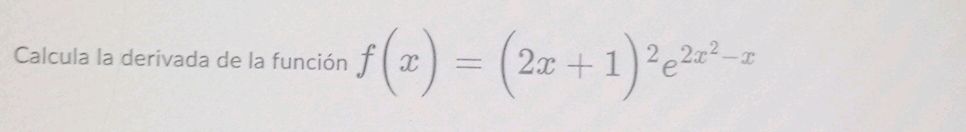 Calcula la derivada de la función $f(x) = | StudyX