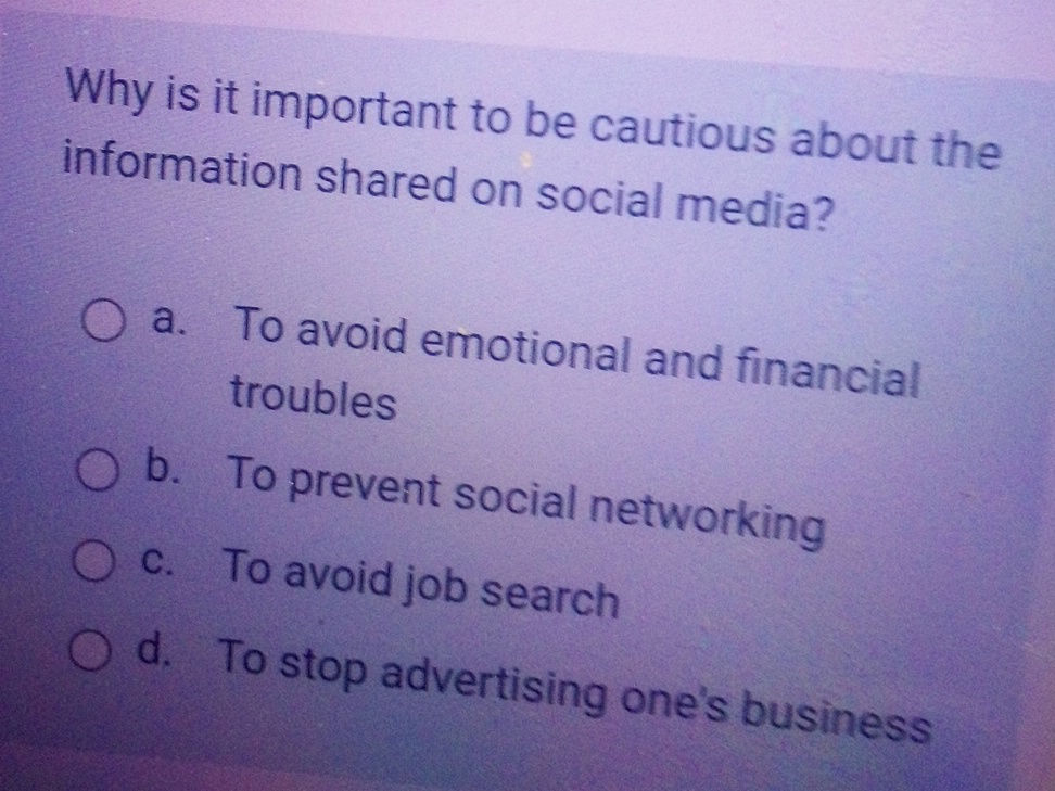 Why is it important to be cautious about the | StudyX