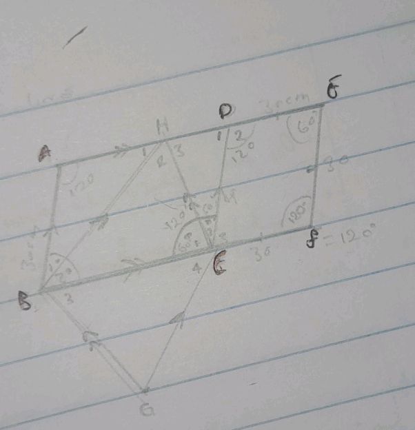 The image contains a geometric diagram with | StudyX