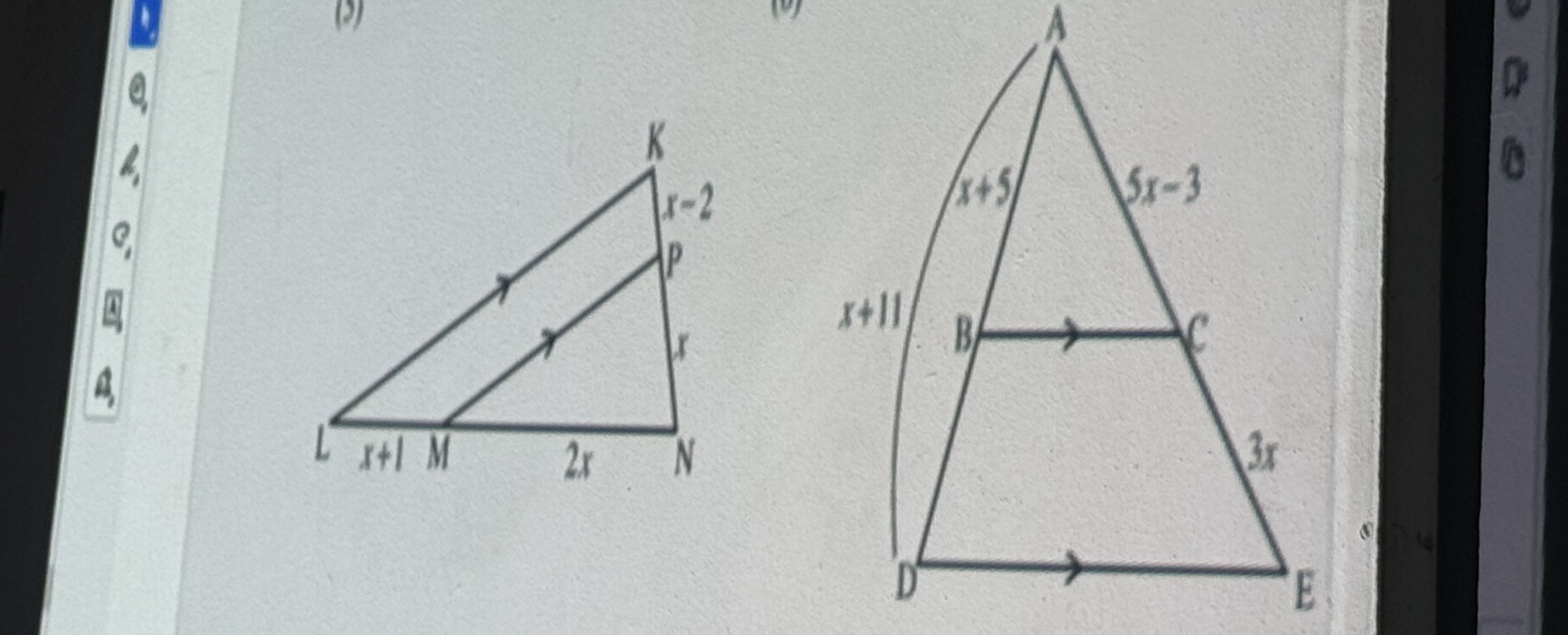 The image contains two geometric figures | StudyX
