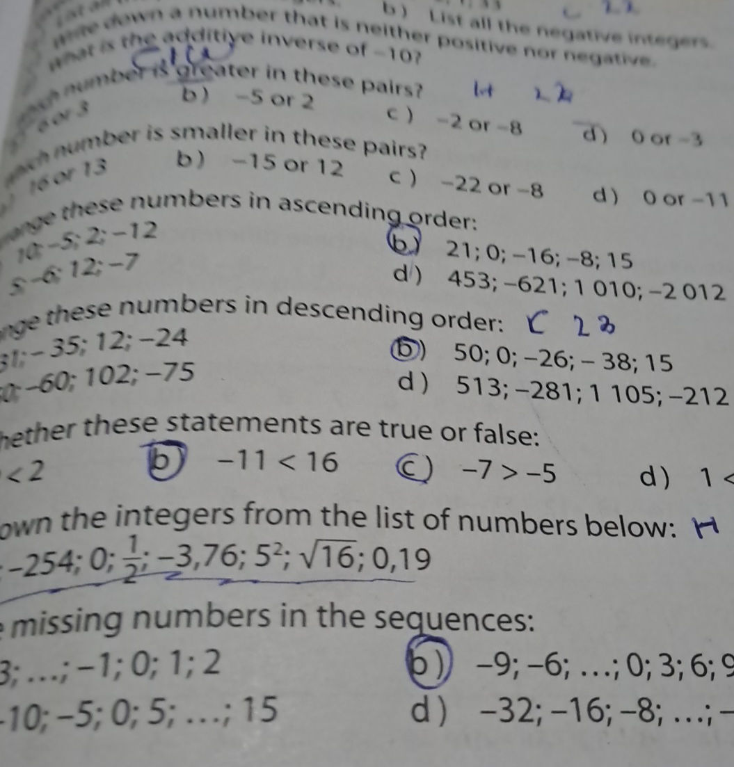 1. Write down a number that is neither | StudyX