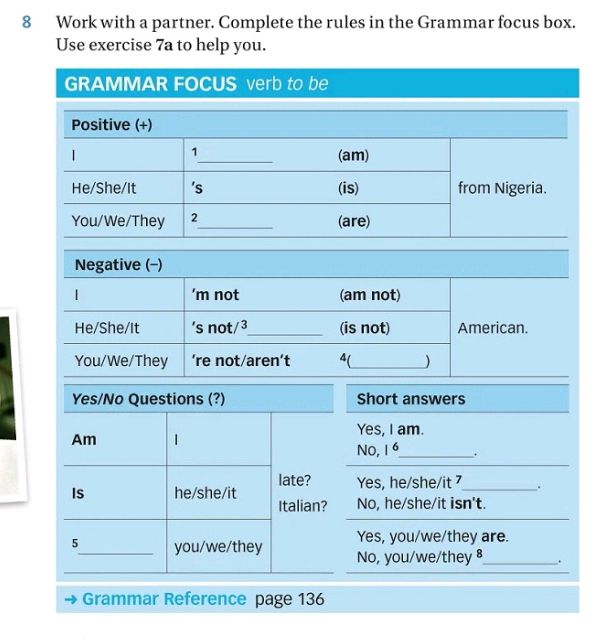 8 Work with a partner. Complete the rules in | StudyX