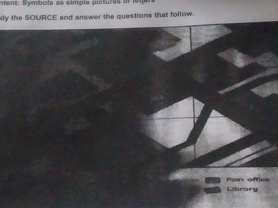 Intent: Symbols as simple pictures of | StudyX