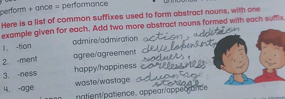 Here is a list of common suffixes used to | StudyX