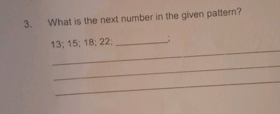 What is the next number in the given | StudyX