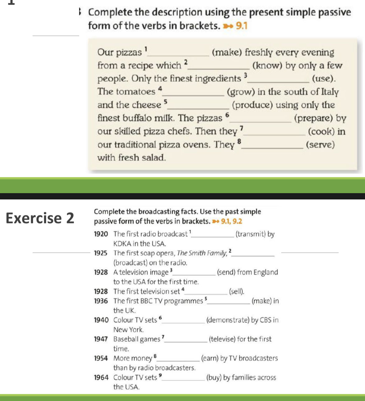 Complete the description using the present | StudyX