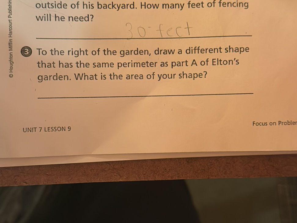 To the right of the garden, draw a different | StudyX