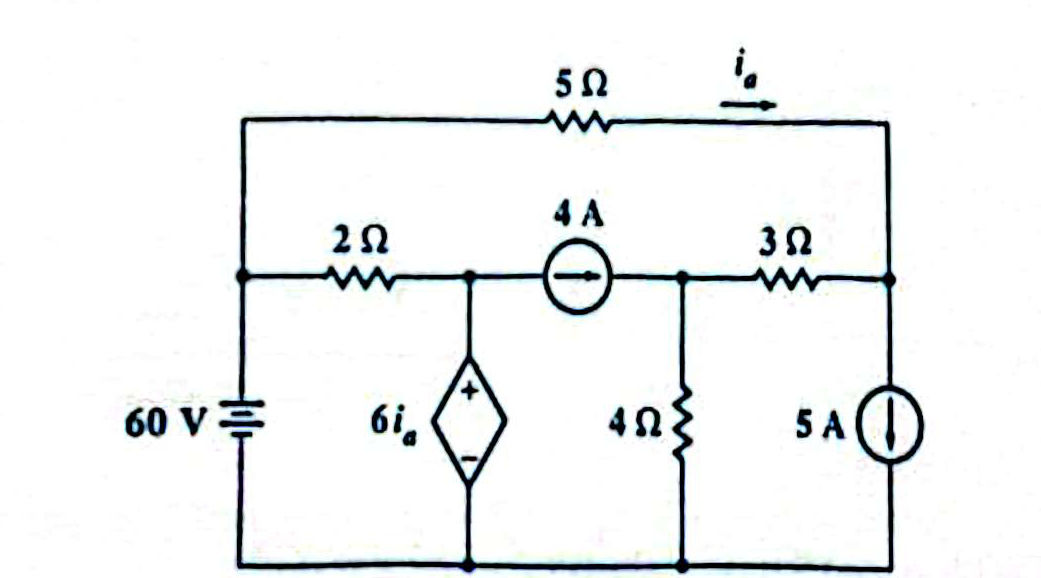 The image shows an electrical circuit | StudyX