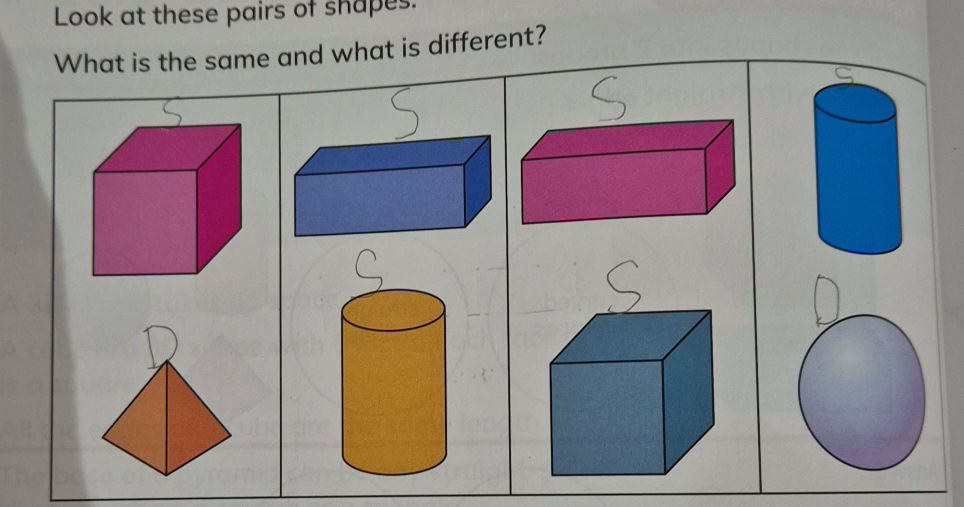 Look at these pairs of shapes. What is the | StudyX