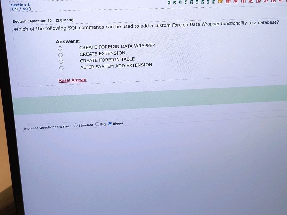 Which of the following SQL commands can be | StudyX