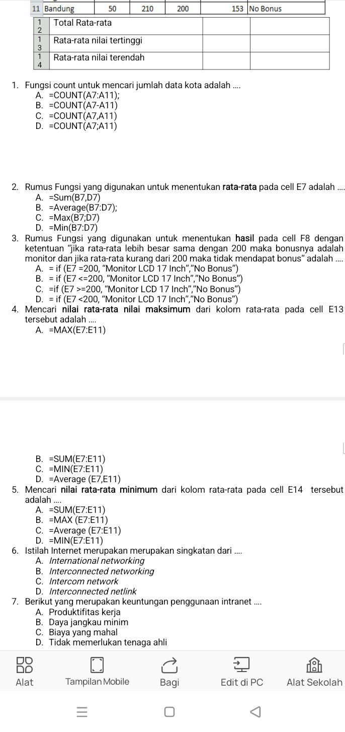 1. Fungsi count untuk mencari jumlah data | StudyX
