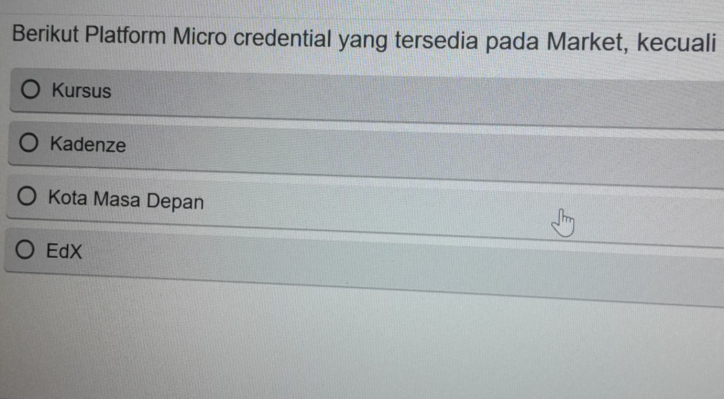 Berikut Platform Micro credential yang | StudyX