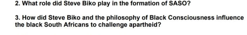 What role did Steve Biko play in the