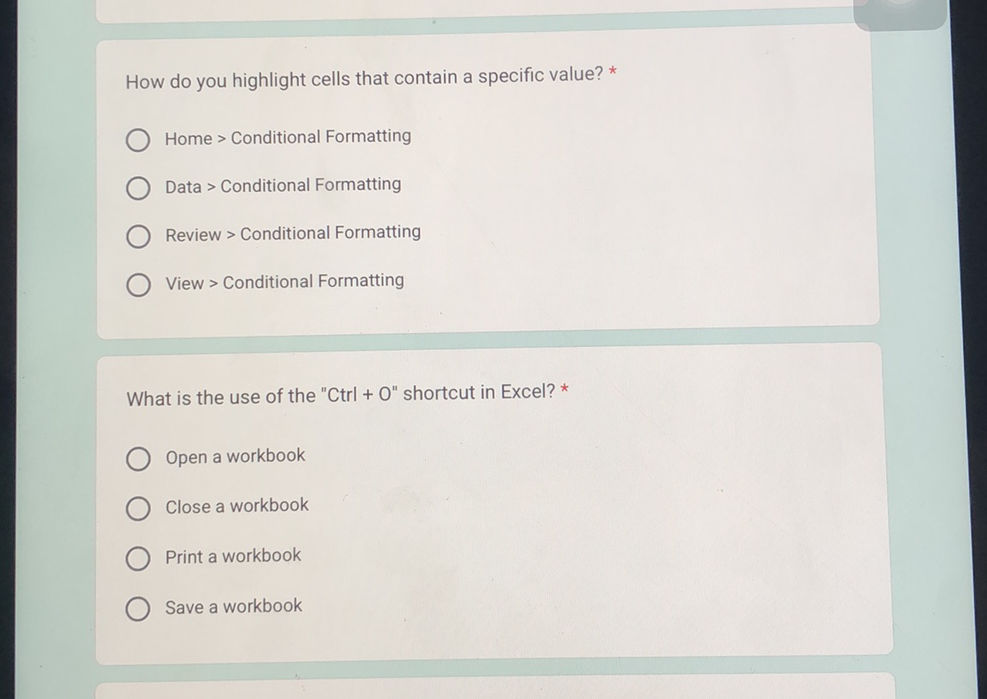 How do you highlight cells that contain a | StudyX