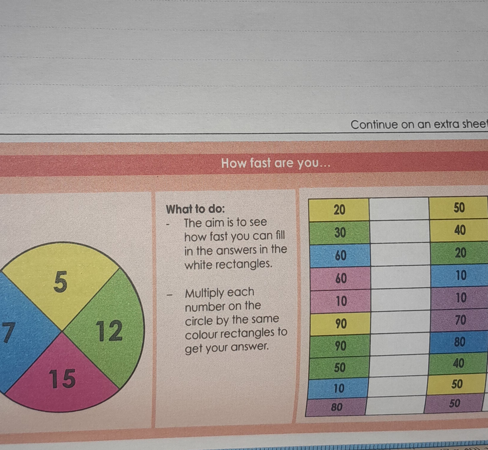 Continue on an extra shee How fast are | StudyX