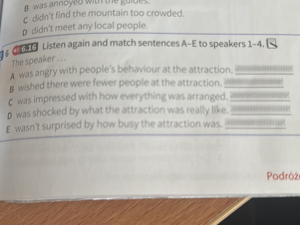 Listen again and match sentences A-E to | StudyX