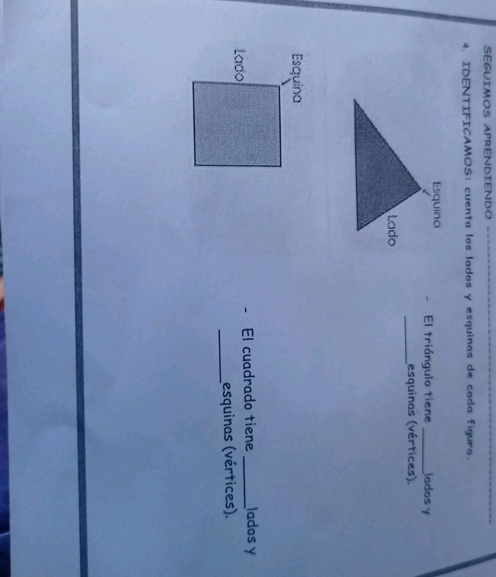 4. IDENTIFICAMOS: cuenta los lados y | StudyX
