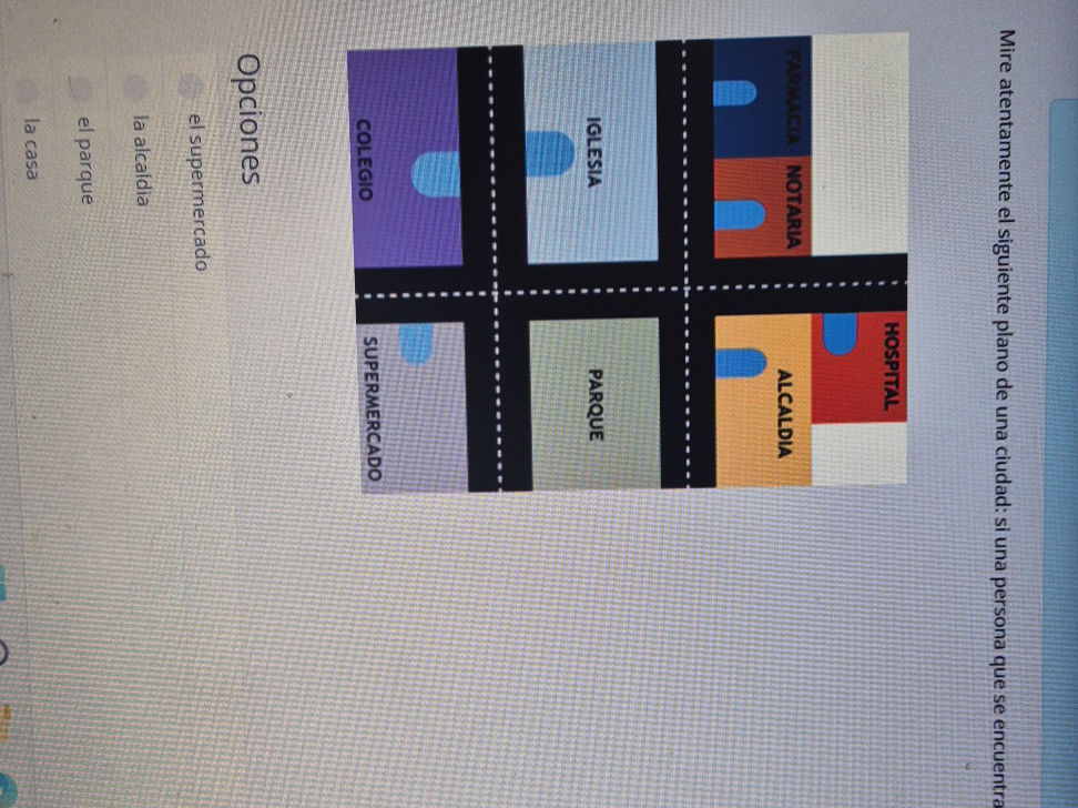 Mire atentamente el siguiente plano de una | StudyX