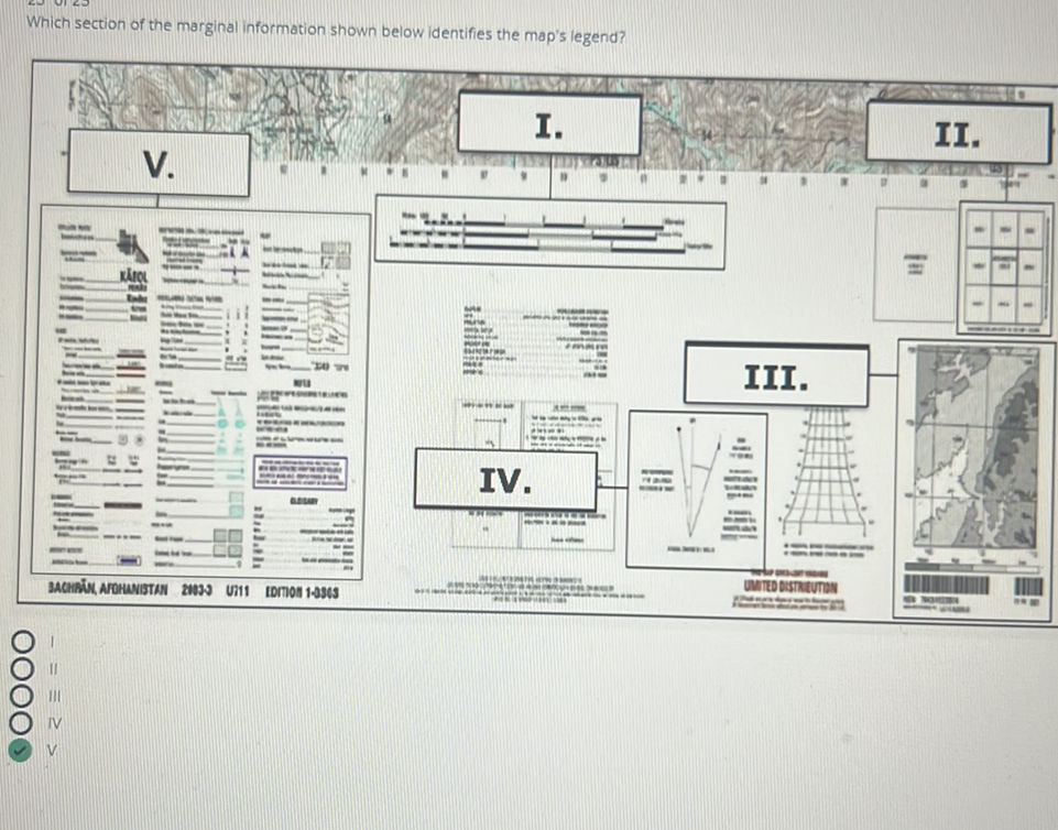 Which section of the marginal information | StudyX