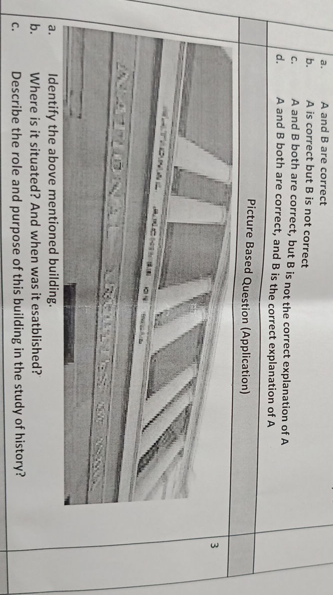 Identify the above mentioned building. Where | StudyX