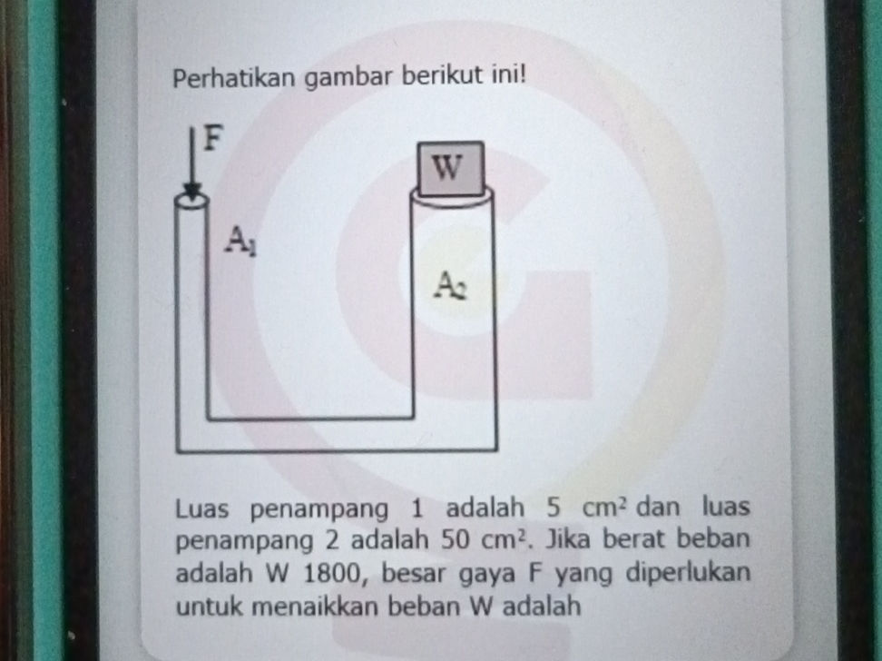 Perhatikan gambar berikut ini! Luas | StudyX