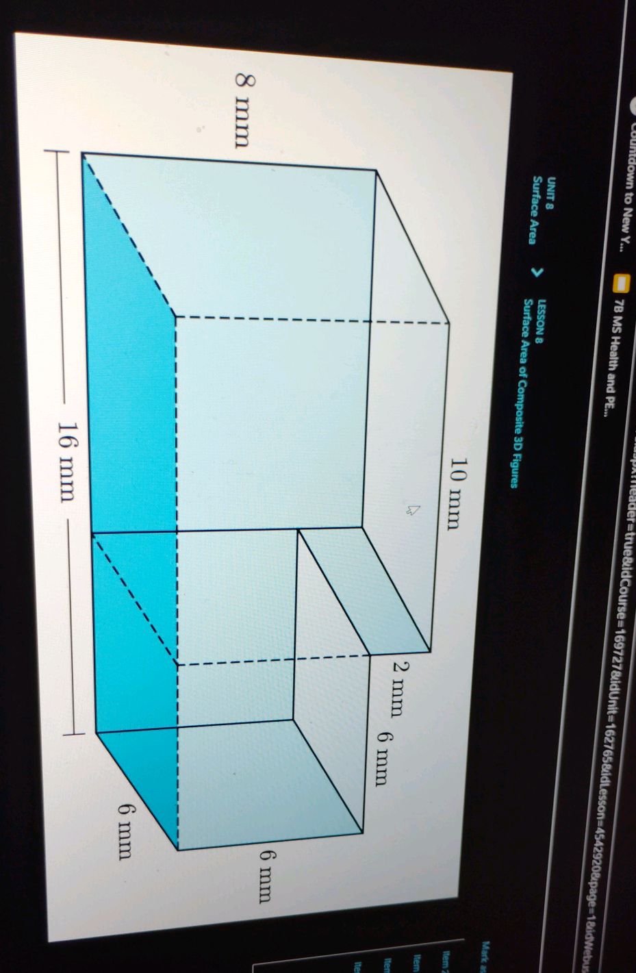 The image shows a composite 3D figure made | StudyX