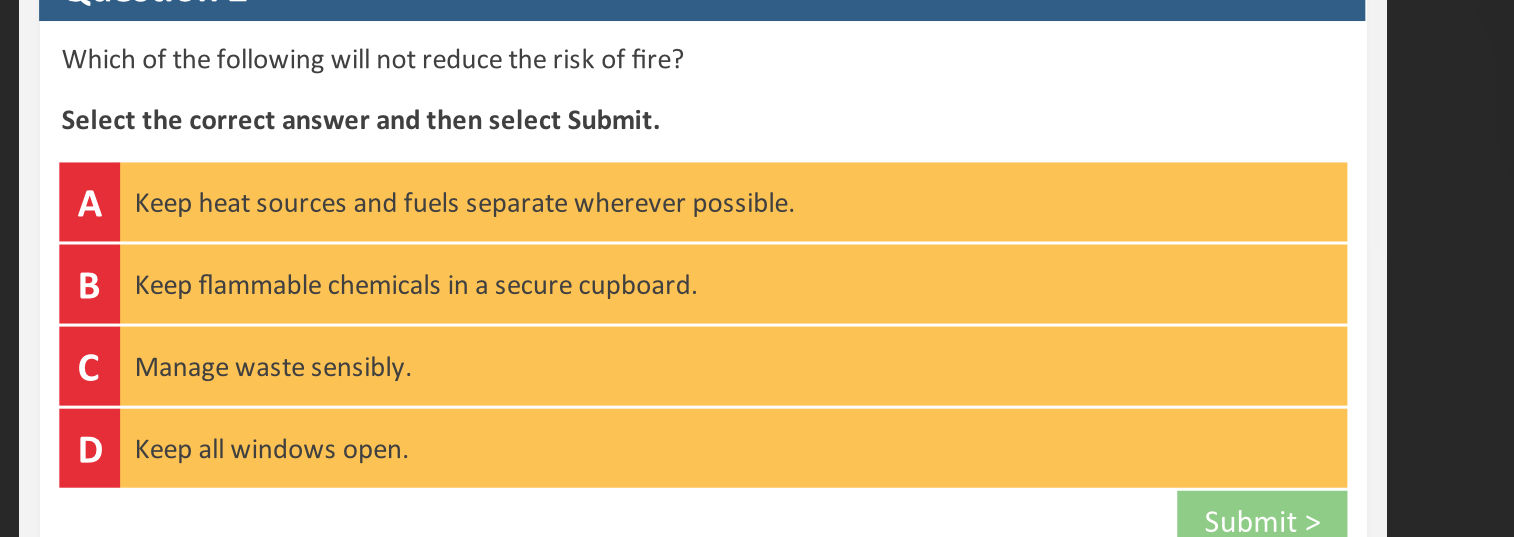 Which of the following will not reduce the | StudyX