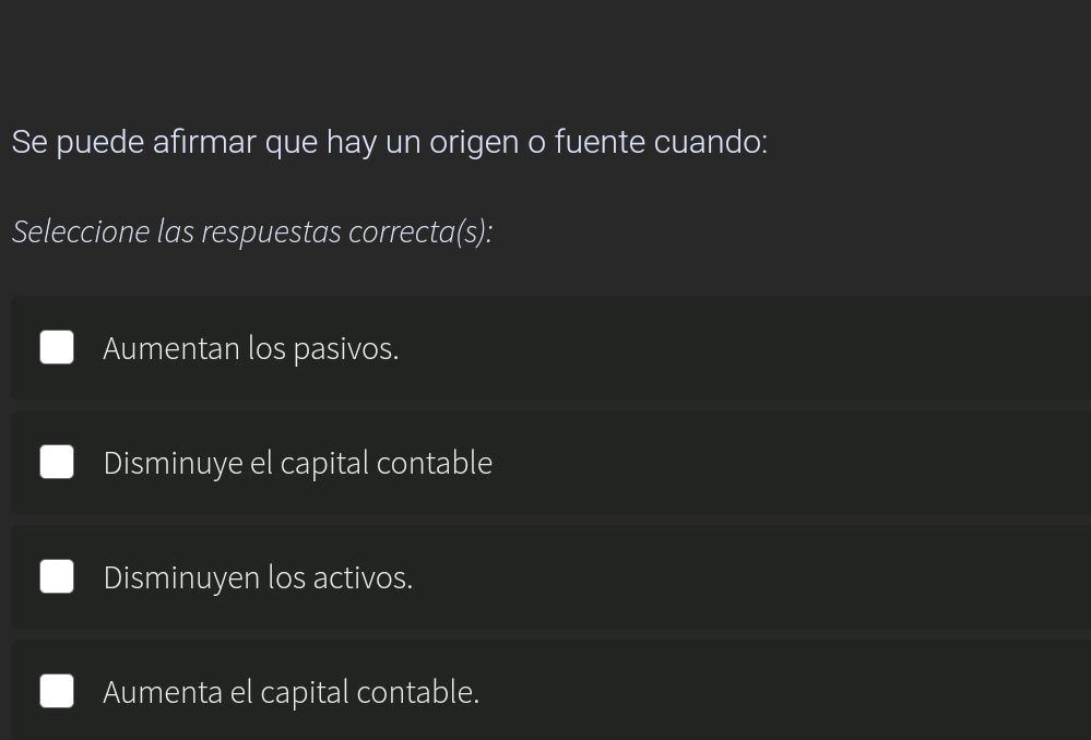 Se puede afirmar que hay un origen o fuente