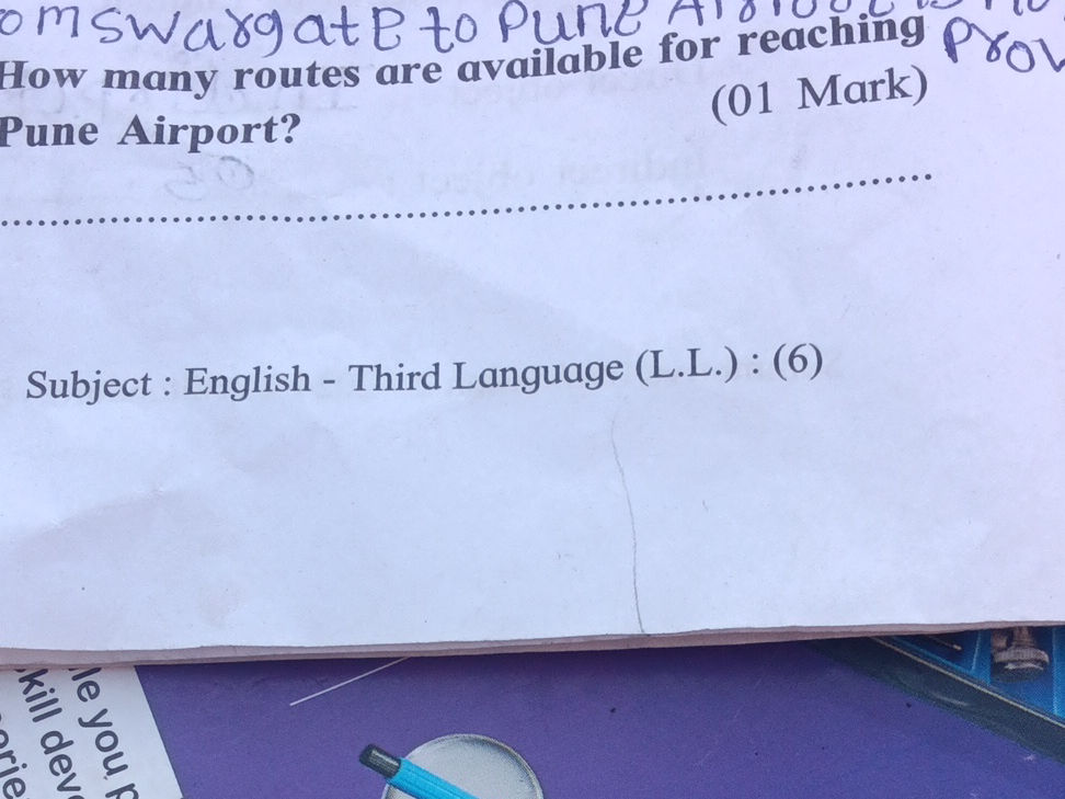 How many routes are available for reaching | StudyX