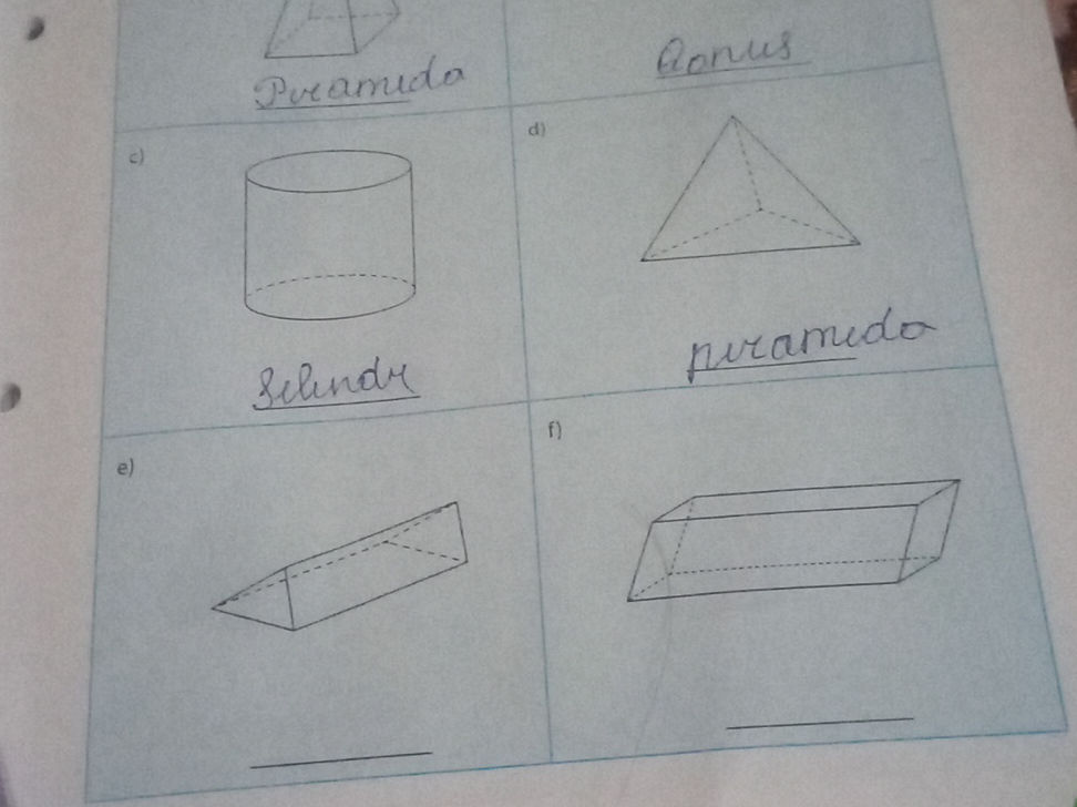 Identifying 3D Shapes: Cylinder, Pyramid, | StudyX