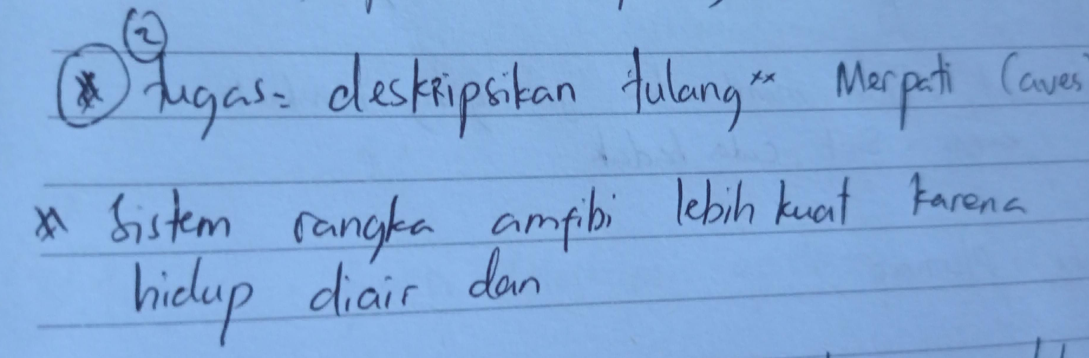 1 Tugas: deskripsikan tulang Merpati (aves) | StudyX
