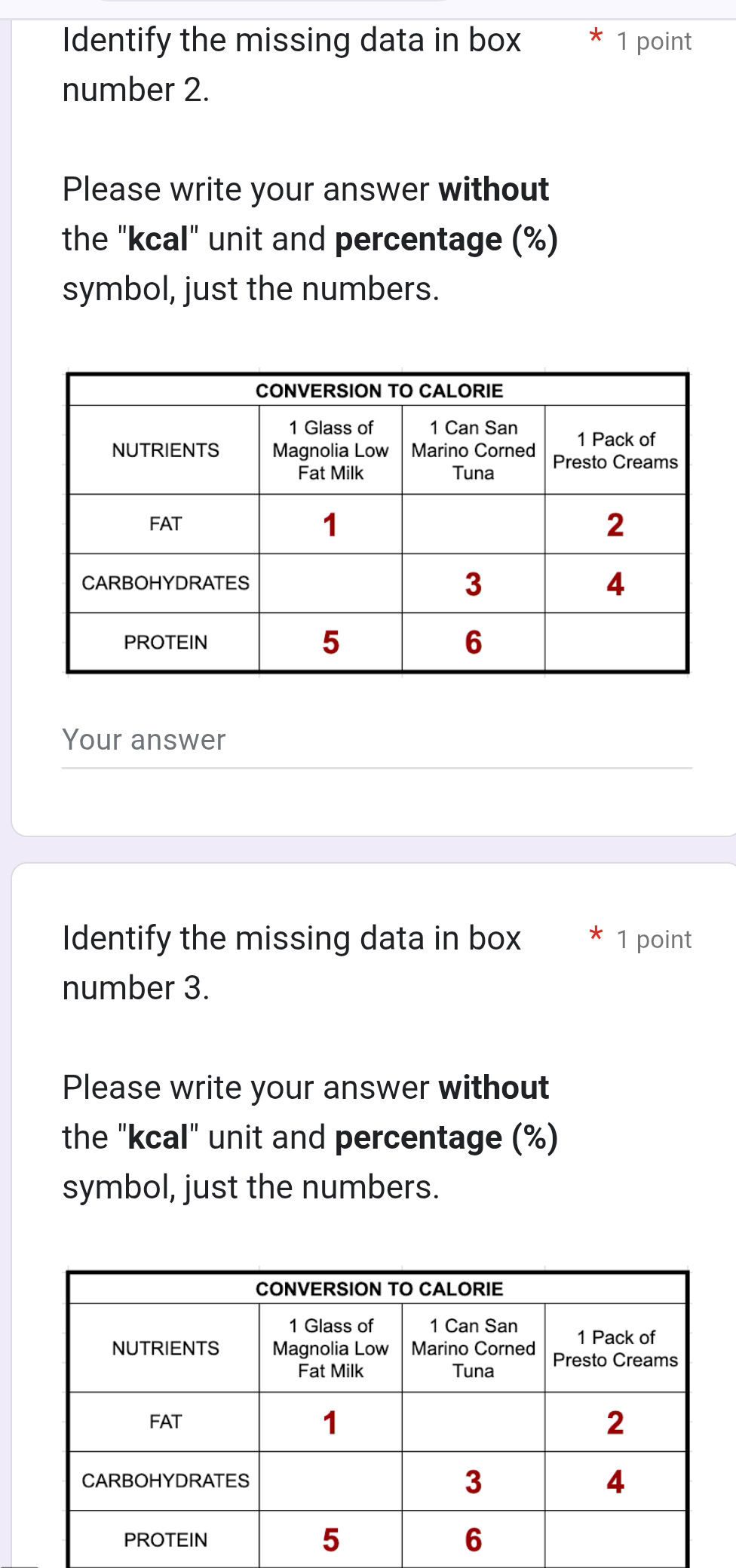 Identify the missing data in box number 2. | StudyX