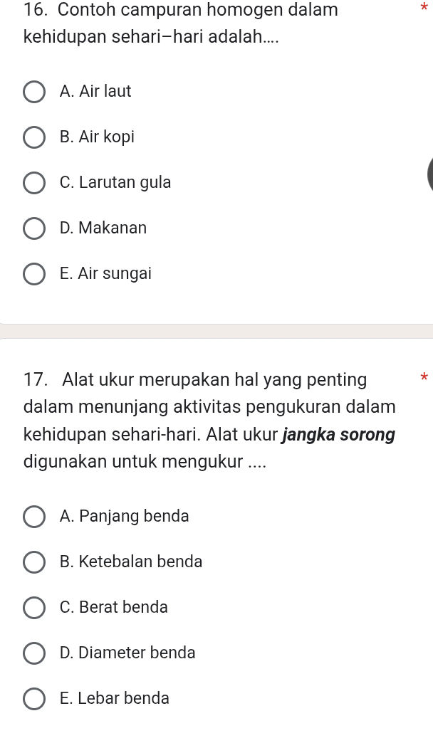 16. Contoh campuran homogen dalam kehidupan | StudyX