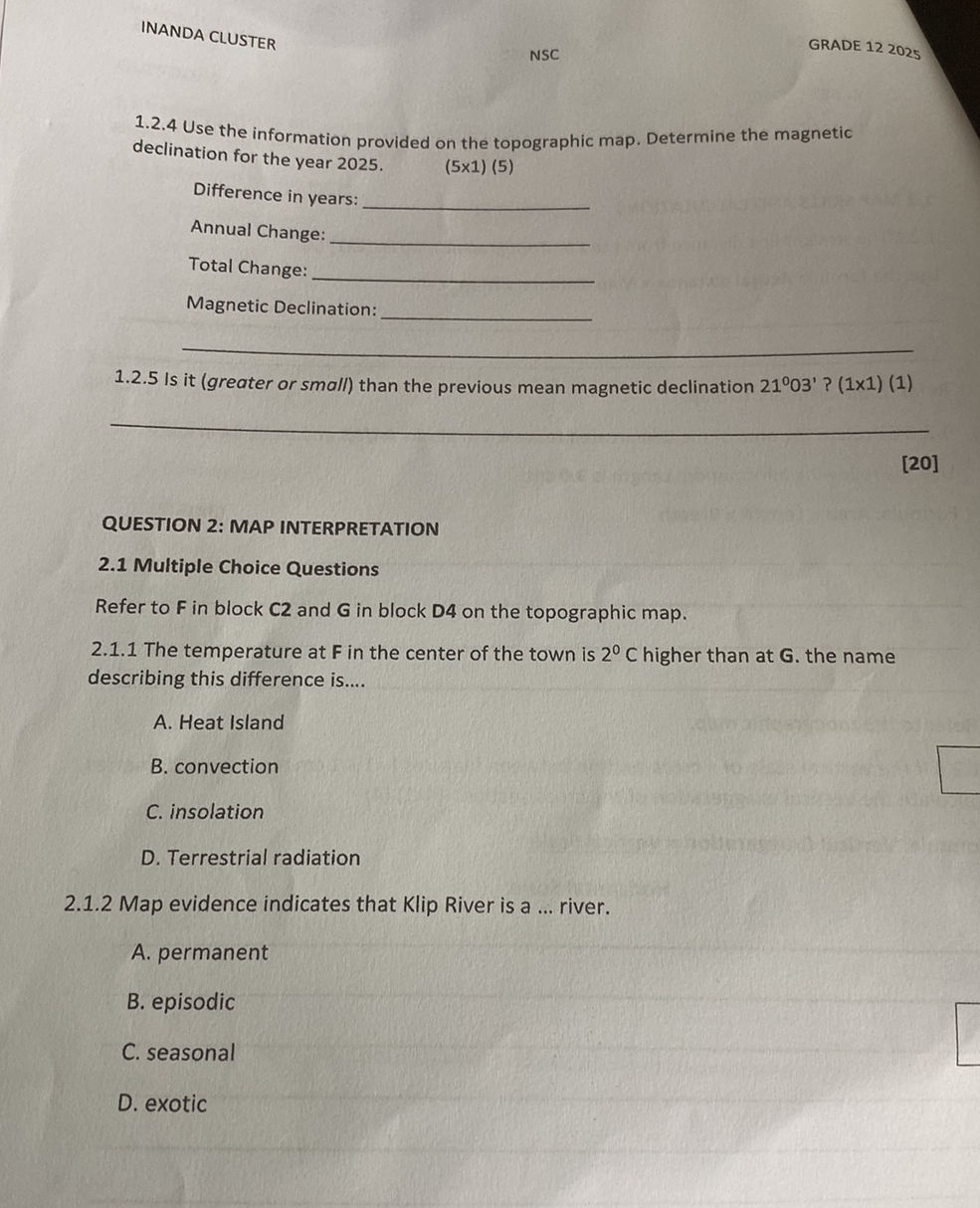 1.2.4 Use the information provided on the | StudyX