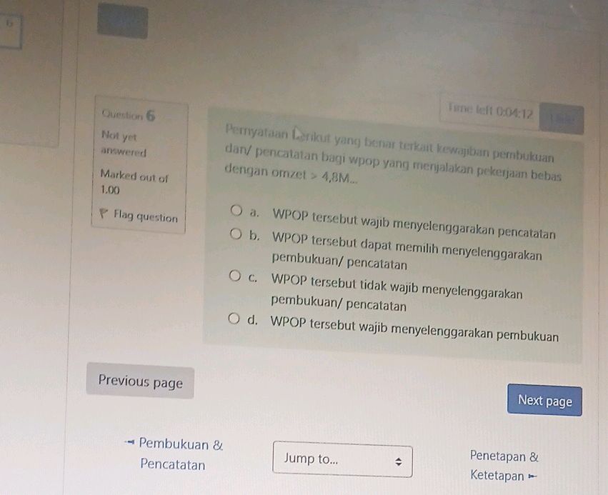 Pernyataan berikut yang benar terkait | StudyX