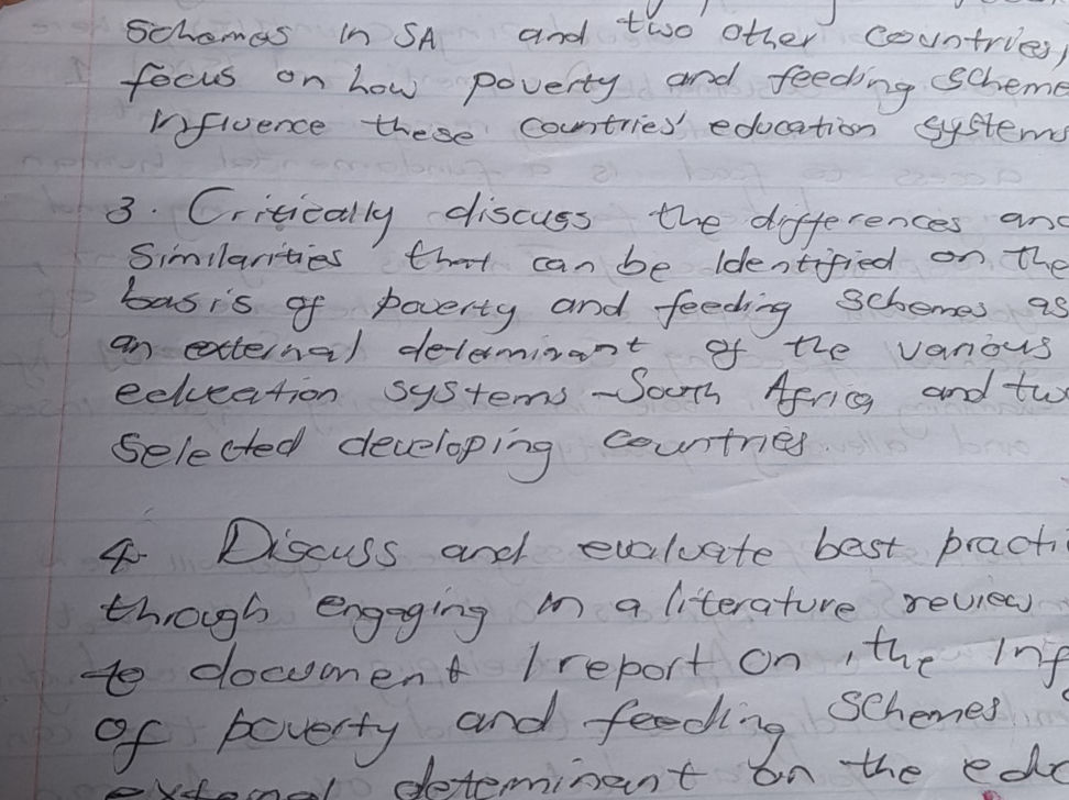 3. Critically discuss the differences and | StudyX