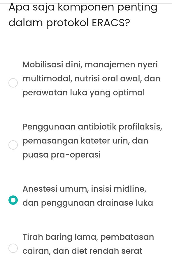 Apa saja komponen penting dalam protokol | StudyX